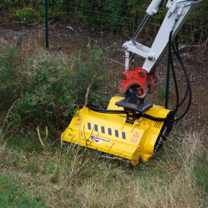 Rabaud Broyeurs Forestiers Pour Pelle 2 5 12 T Avec Marteaux Mobiles